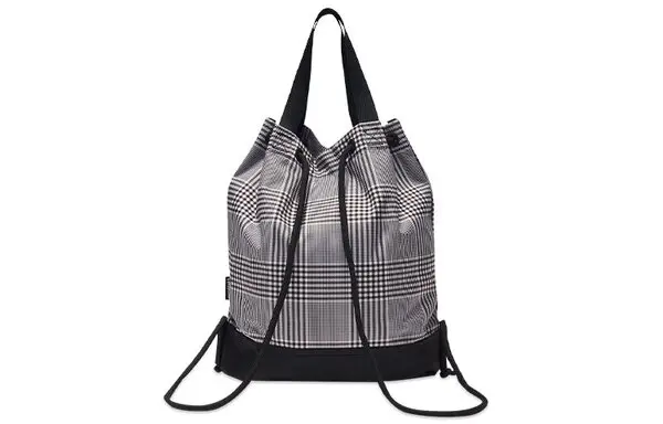 CONVERSE Plaid Bucket Bag