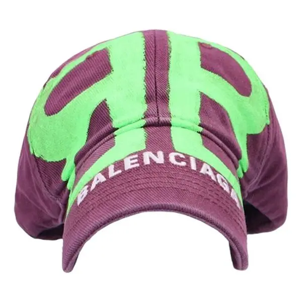 Balenciaga Bb Sprayed Cap