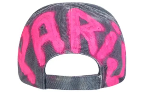 Balenciaga Bb Sprayed Cap