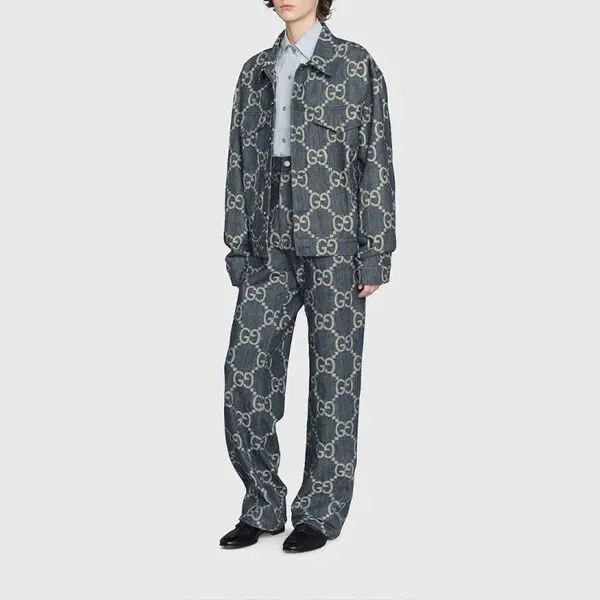 Gucci Jumbo Gg Denim Jacket