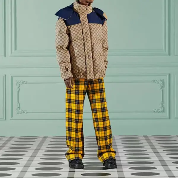 Gucci Gg Canvas Goose Down Jacket