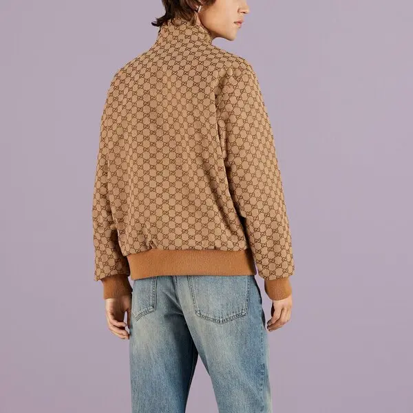 Gucci Gg Canvas Reversible Jacket