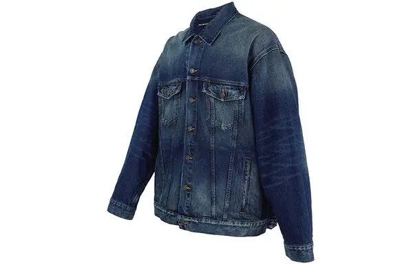 Balenciaga Fbi Denim Jacket