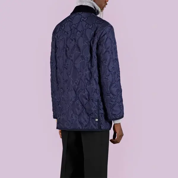 Gucci Quilted Gg Jacket