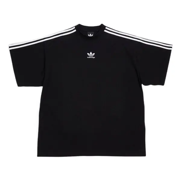 Balenciaga X Adidas T-shirt Oversized - Black