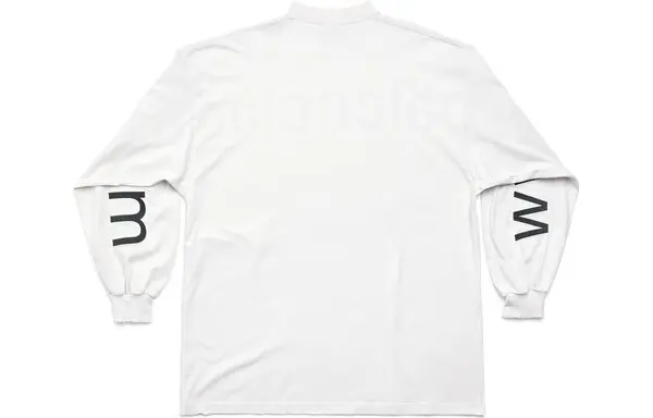 Balenciaga Bal.com Long Sleeve T-shirt Oversized