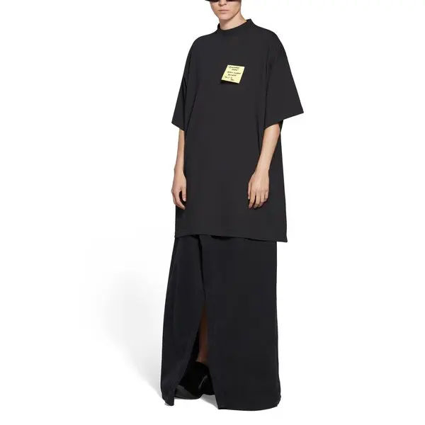 Balenciaga Post It Oversized T-shirt