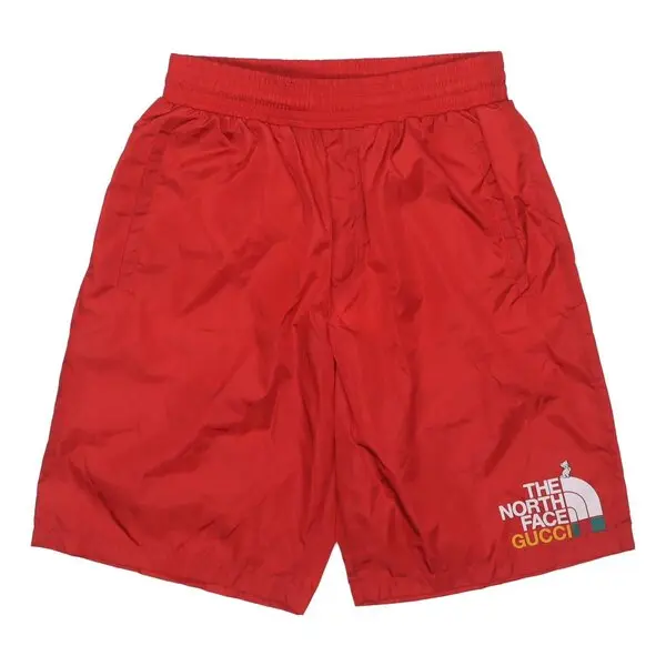 Gucci X The North Face Casual Shorts - Red