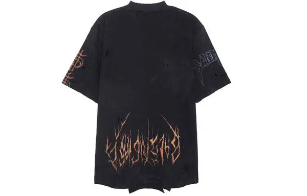 Balenciaga Moon Upside Down T-shirt Oversized