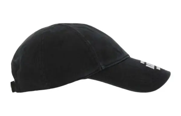 Balenciaga Embroidered Denim Ball Cap