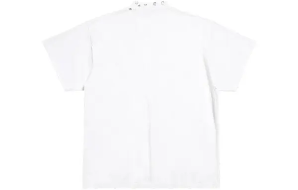 Balenciaga Oversized Pierced T-shirt