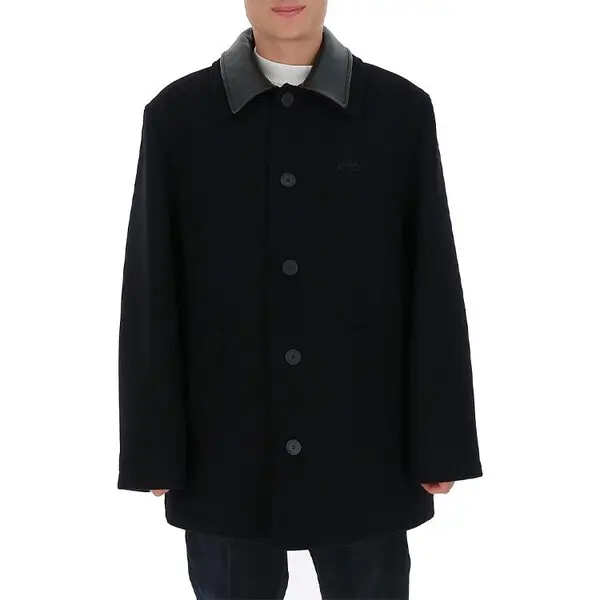 Balenciaga Double Collar Wool-blend Coat