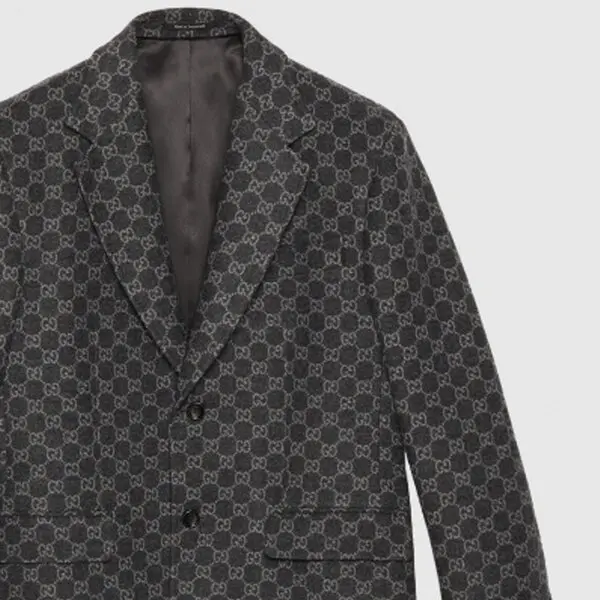 Gucci Gg Flannel Jacket