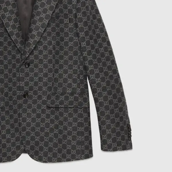 Gucci Gg Flannel Jacket