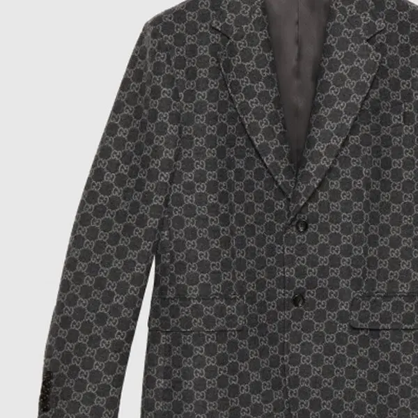 Gucci Gg Flannel Jacket