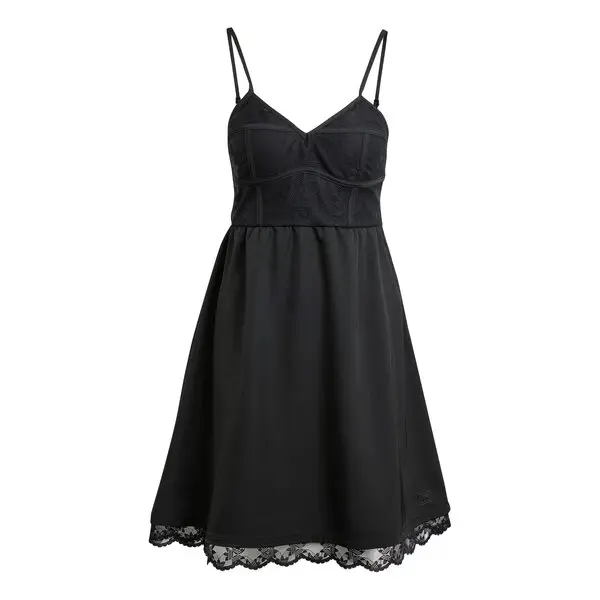 Adidas Lace Trimmed Strap Dress