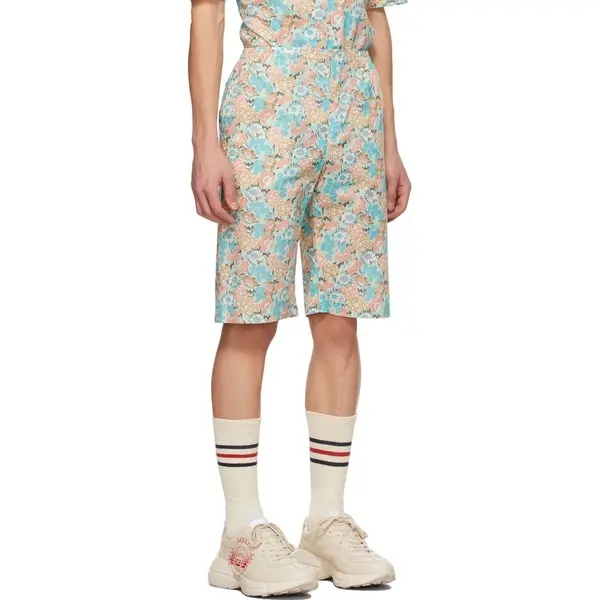 Gucci X Liberty London Floral Cotton Short