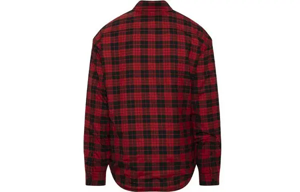 Balenciaga Checkered Flannel Padded Shirt