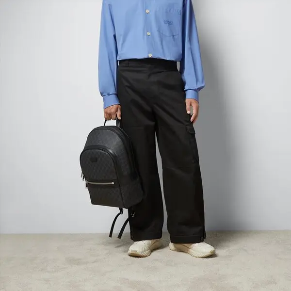 Gucci Cotton Drill Cargo Trousers