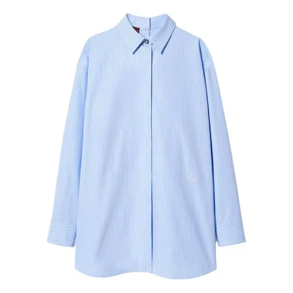 Gucci Striped Heavy Cotton Poplin Shirt