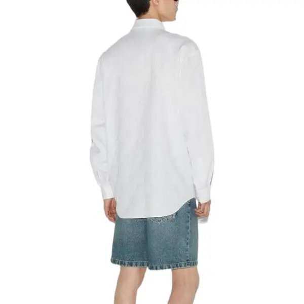 Gucci Maxi Gg Oxford Cotton Shirt