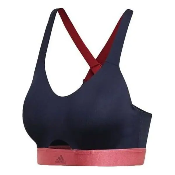 Adidas Stringer Soft Bra Asia Sizing 'black Red