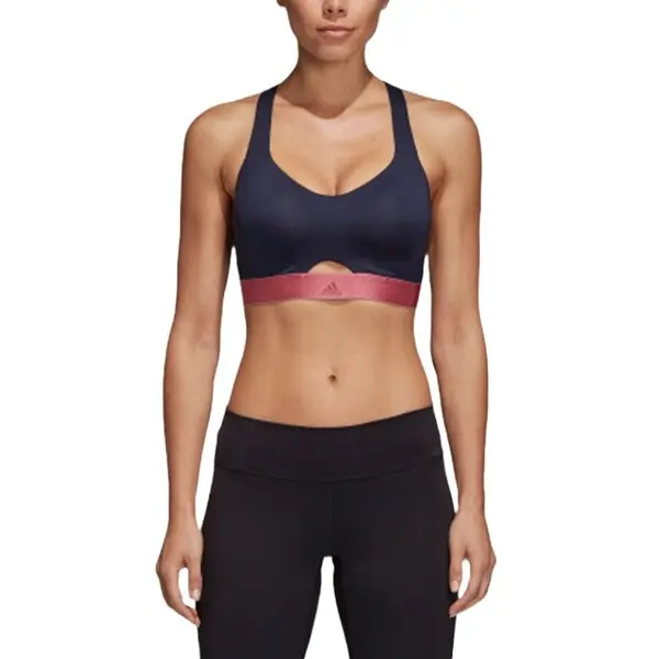 Adidas Stringer Soft Bra Asia Sizing 'black Red