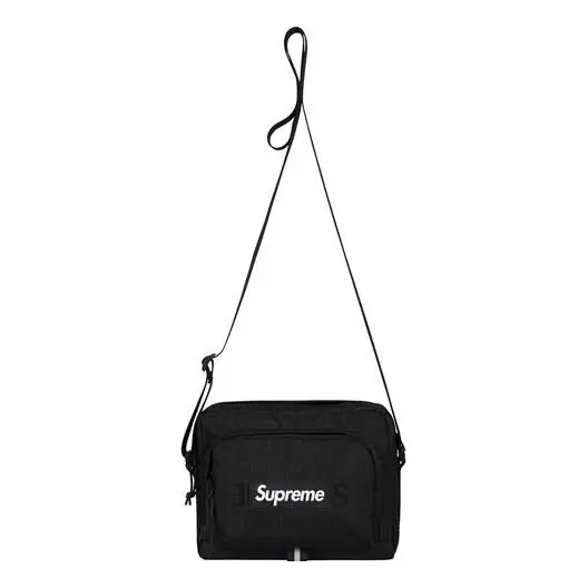 Supreme Shoulder Bag 'black White