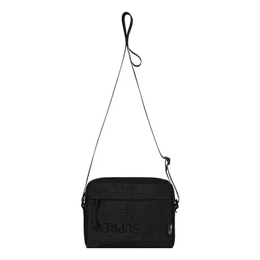 Supreme Shoulder Bag 'black White