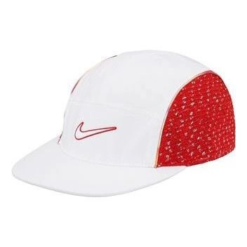 Supreme X Nike Air Tailwind Iv Boucl Running Hat - White/red