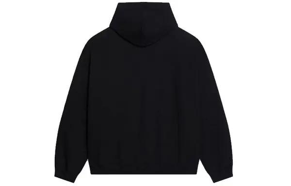 Balenciaga Est. 1917 College Logo Hoodie - Black