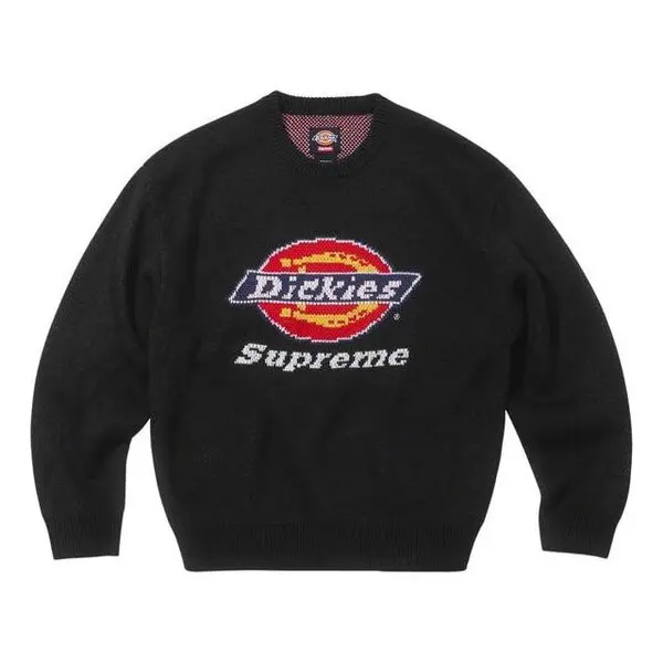 Supreme X Dickies Sweaters 'black Red
