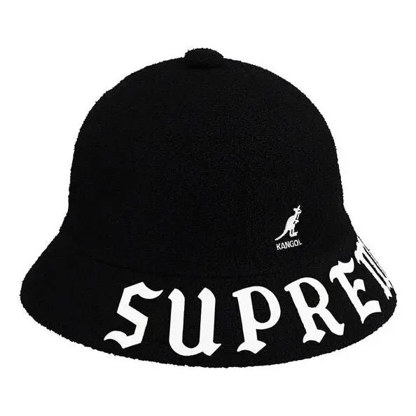 Supreme X Kangol Bermuda Casual Hat 'black White