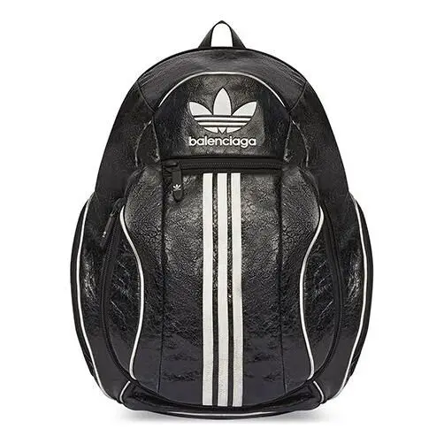 Balenciaga X Adidas Large Backpack - Black/white