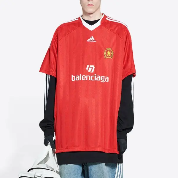 Balenciaga X Adidas Soccer Oversized T-shirt