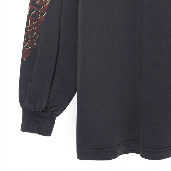 Balenciaga Offshore Long Sleeve T-shirt Oversized
