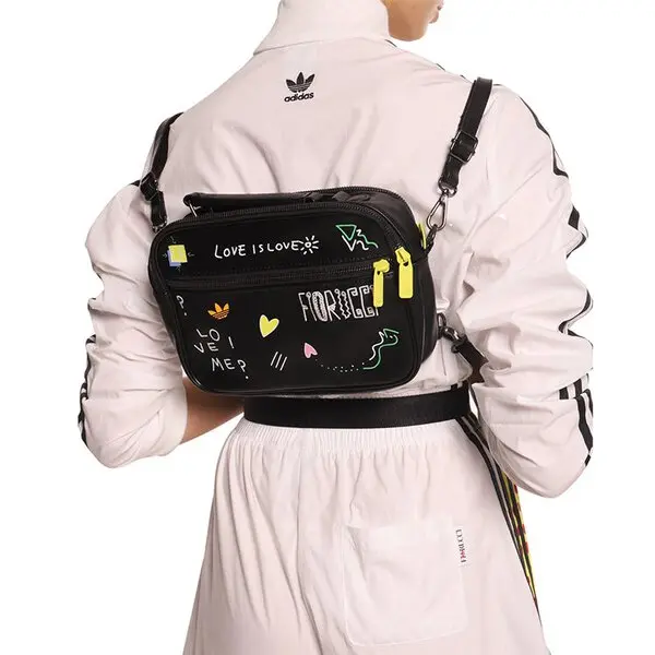 Adidas Mini Airliner Bag With Graphic Print