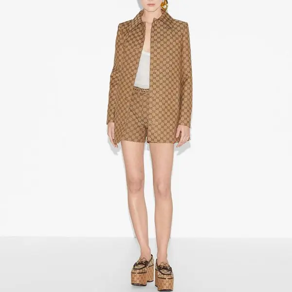 Gucci Gg Canvas Coat