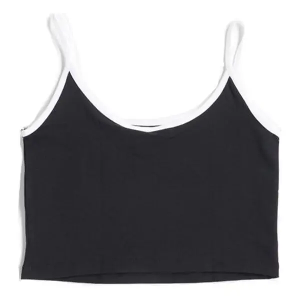 Adidas Originals Spaghetti Strap Cropped Tank Top