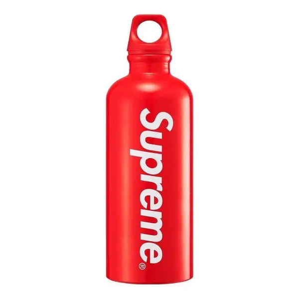 Supreme X Sigg Traveller 0.6l Water Bottle 'red White