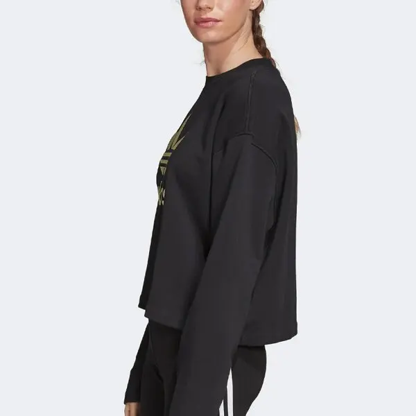 Adidas Premium Logo Crew Sweatshirt