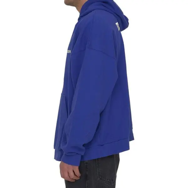 Balenciaga Wide Fit Hoodie With Logo Detail