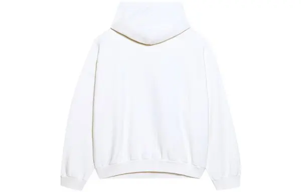Balenciaga X The Simpsons Cotton Hoodie Wide Fit - White