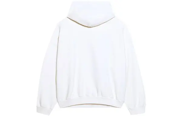Balenciaga X The Simpsons Cotton Hoodie Wide Fit - White