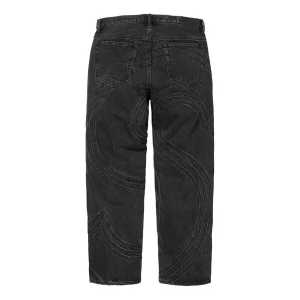 Supreme S Logo Loose Fit Jeans