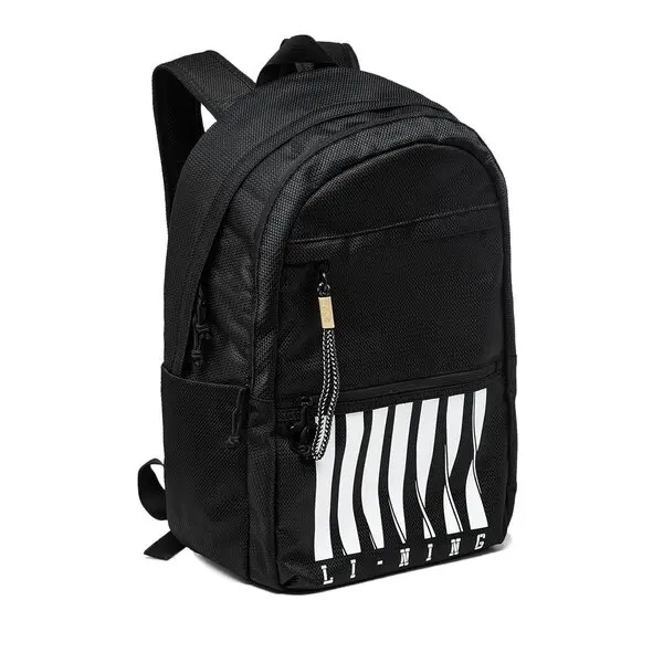 LI-NING Chinese Culture Backpack 'black White