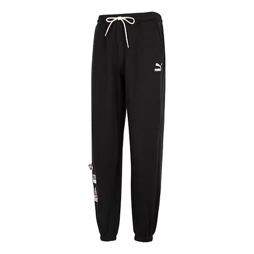PUMA Team Badge Regular Track Pants