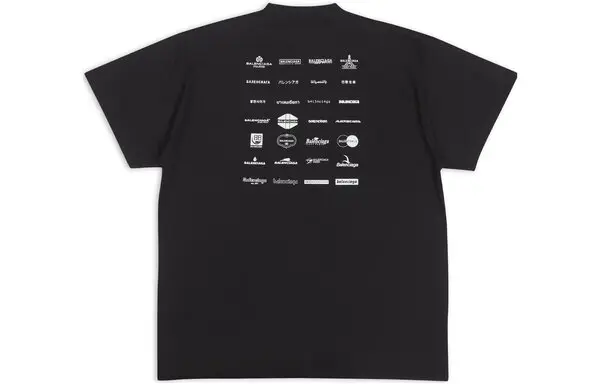 Balenciaga Archives Logos T-shirt Oversized