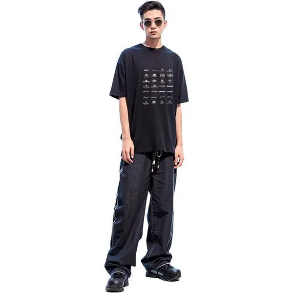 Balenciaga Archives Logos T-shirt Oversized