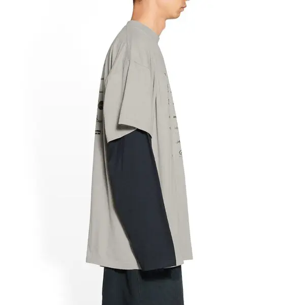 Balenciaga Archives Logos T-shirt Oversized